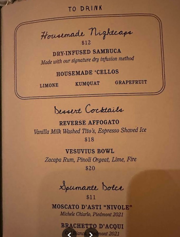 Experience The Bad Roman Restaurant Menu at Columbus Circle – The Best ...